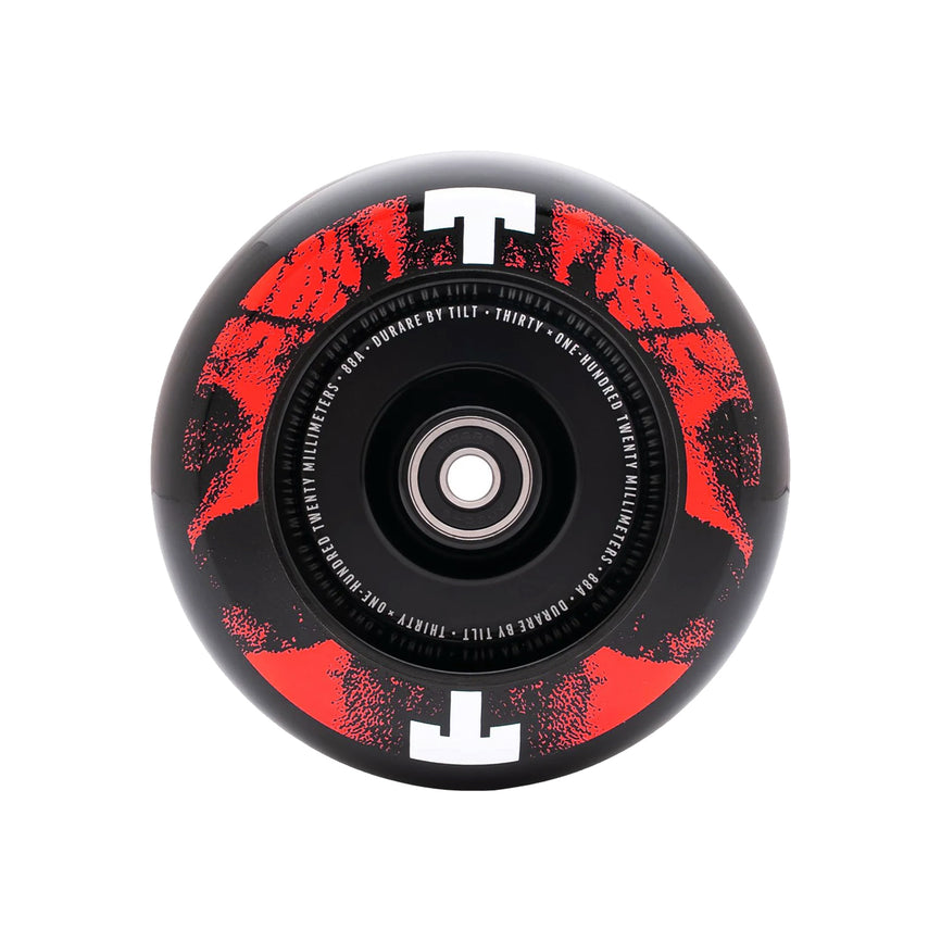 Tilt Durare Wheels - 110mm - Skulls Red | Pro Scooter Wheels – Dogg ...