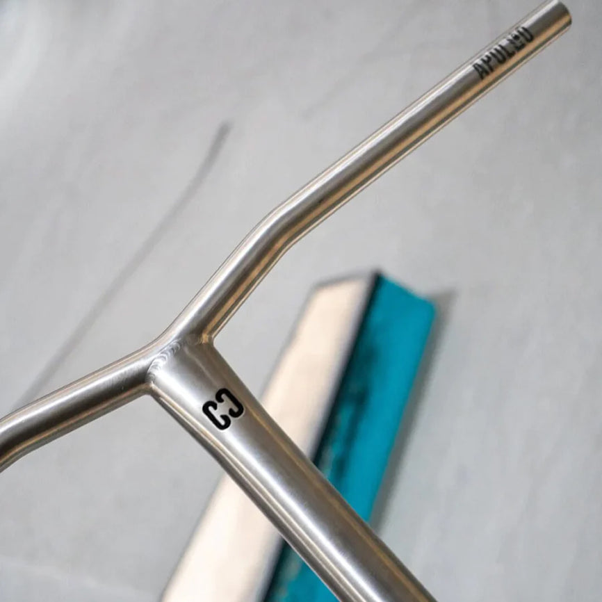 Core Apollo V2 Titanium Bars - SCS / HIC - Raw - Handlebars - Dogg Scooters