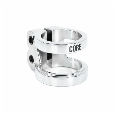 Core Venom Double Clamp - Chrome - Clamps - Dogg Scooters