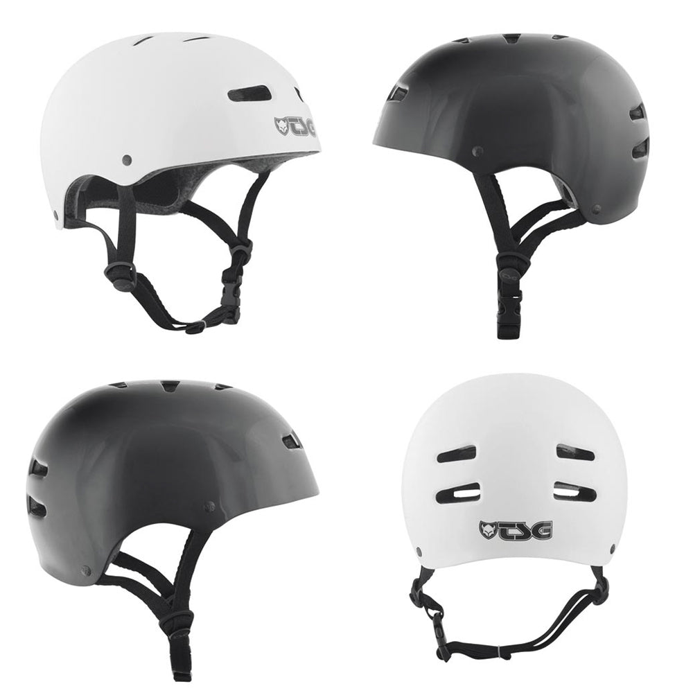 TSG Injected Helmet - White - Helmets - Dogg Scooters