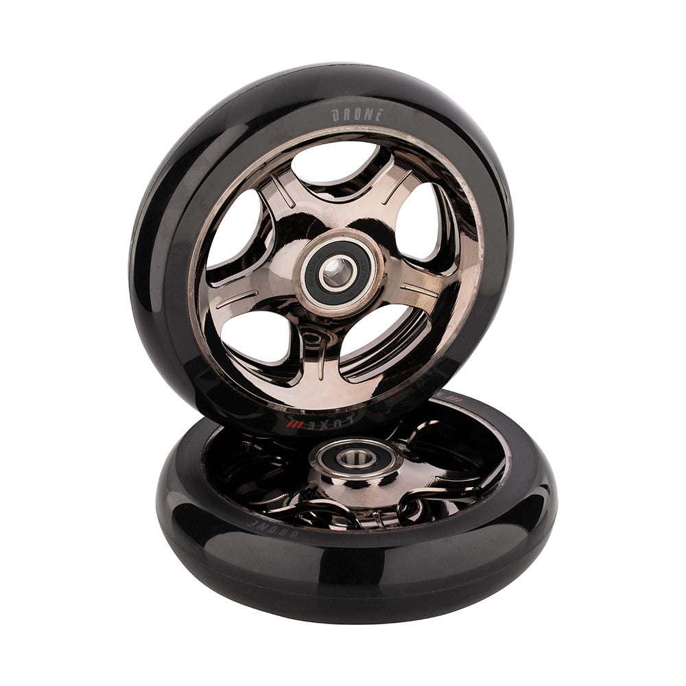 Drone Luxe 3 Dual-Core Feather-Light Wheel 110mm - Smoked Chrome ...