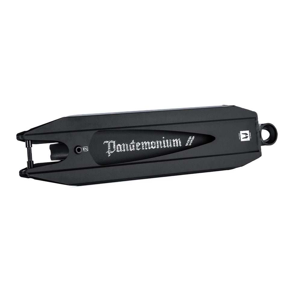 Ethic Pandemonium V2 Deck - Black - 5.1" - Decks - Dogg Scooters