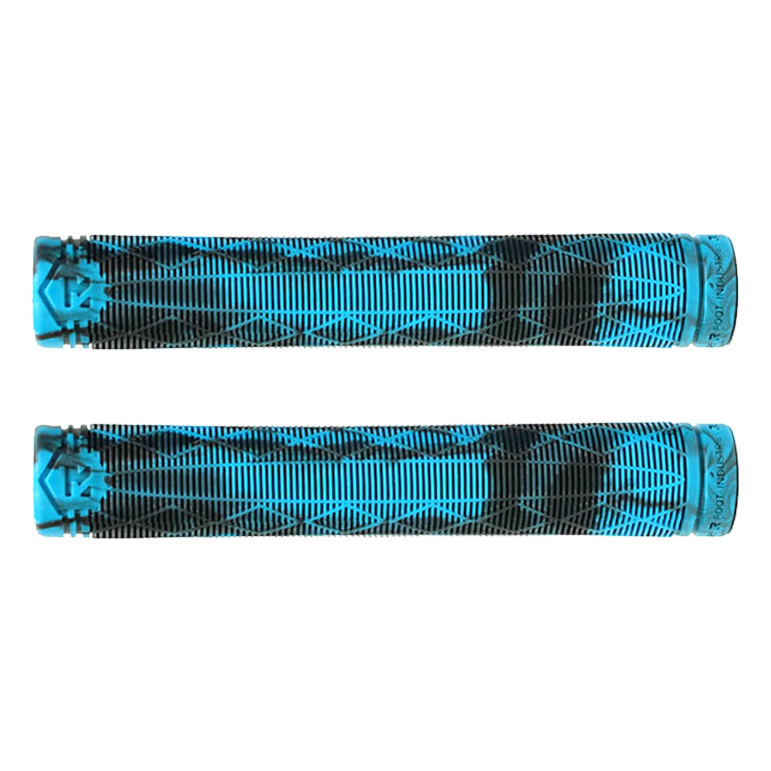 Root Industries Fractal Grips - Blue / Black - Grips - Dogg Scooters