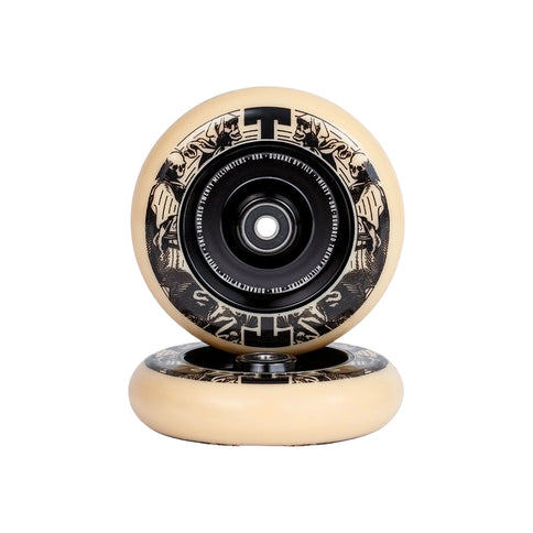 Tilt Durare Wheels - 120mm - Phantom Yellow | Pro Scooter Wheels – Dogg ...