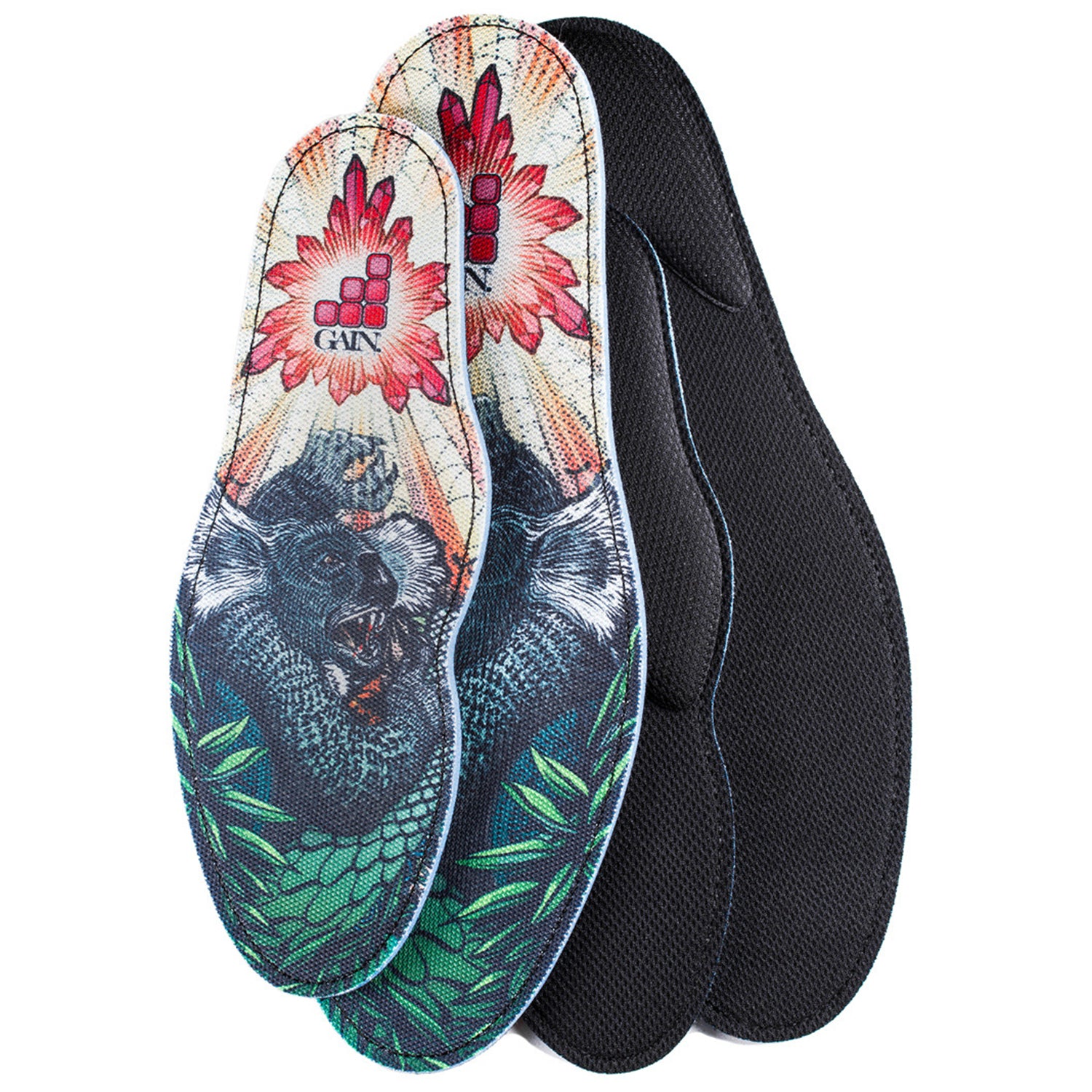 Gain Protection SoleBro Shock Absorbing Insoles - Dropbear - Heel ...