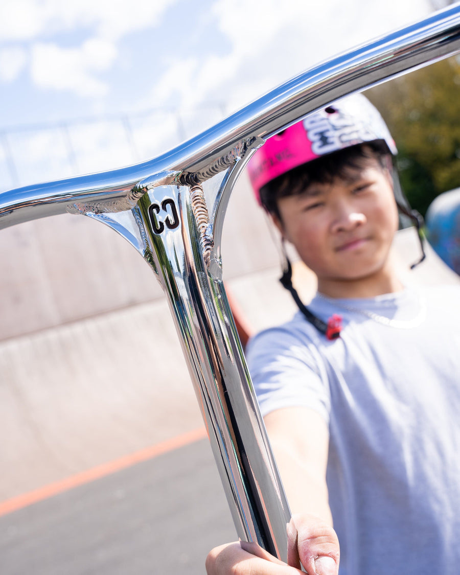 Core SL2 Aluminium Bars - IHC - Chrome - Handlebars - Dogg Scooters